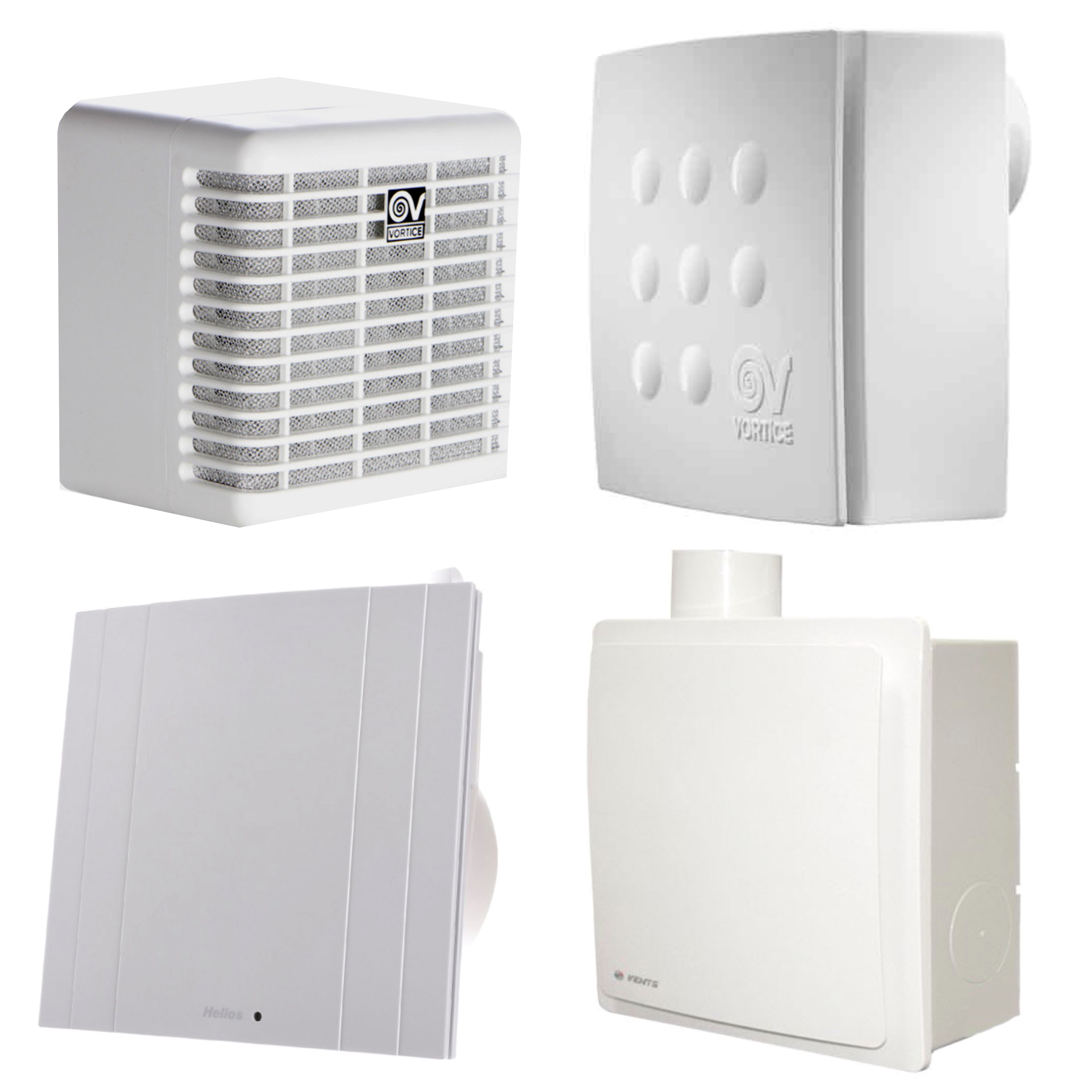 Radiální ventilátory do koupelny